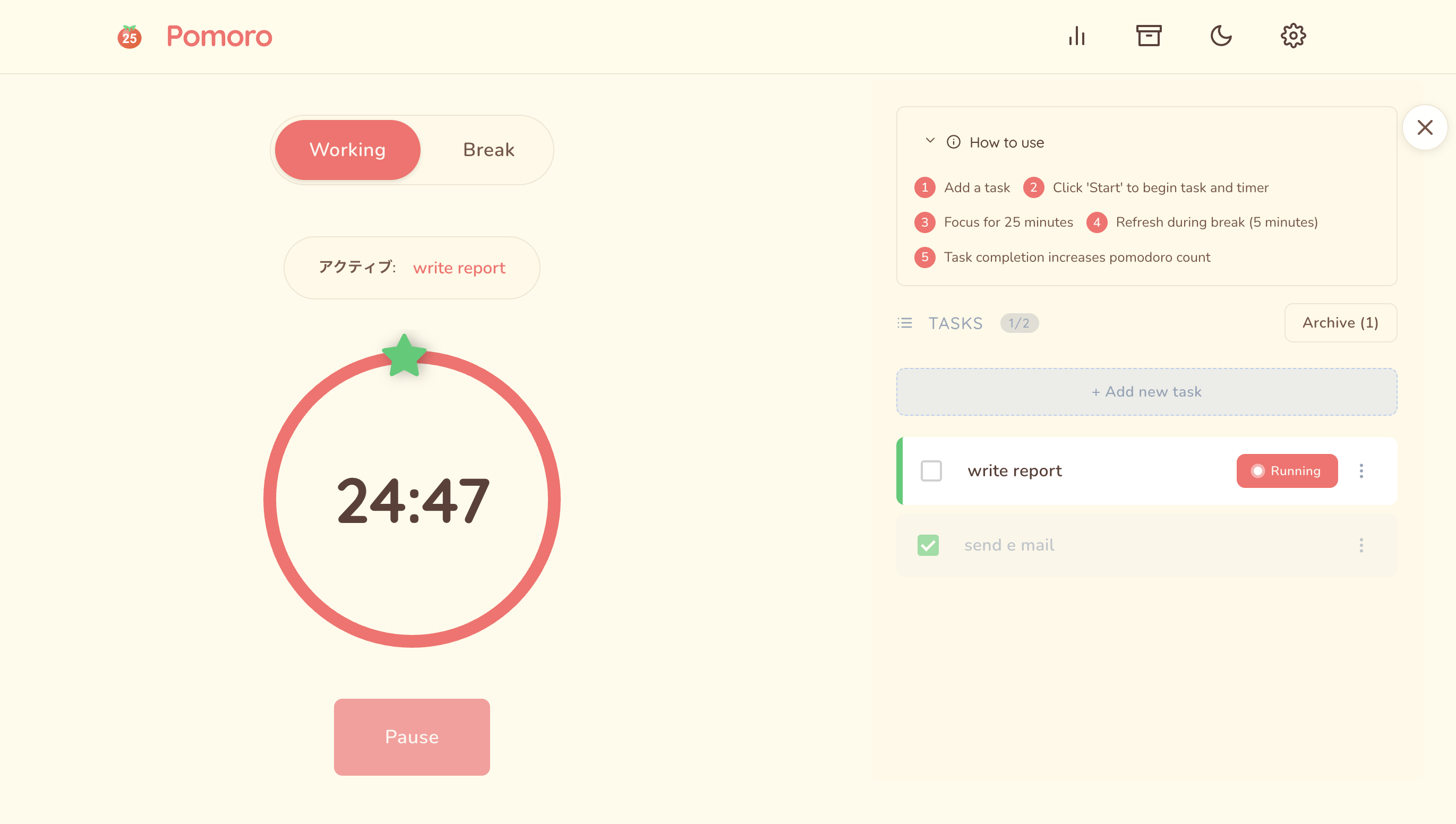Pomoro - Free Pomodoro Timer & Task Manager | Boost Your Productivity